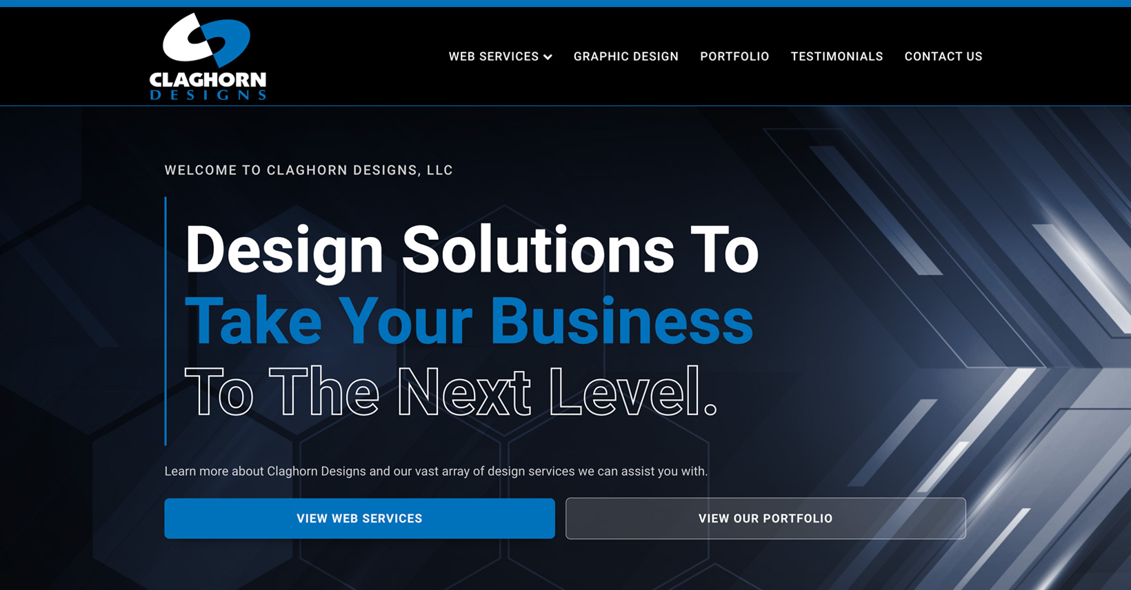 Custom Website Design - Claghorn Designs
